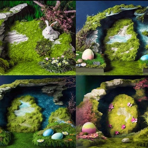 18 Easter and Spring Photo Backdrops, Easter Photography Backdrop, Easter Photo Backdrop, Easter ...