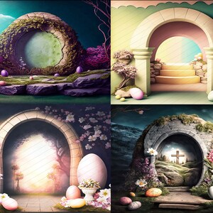 18 Easter and Spring Photo Backdrops, Easter Photography Backdrop ...