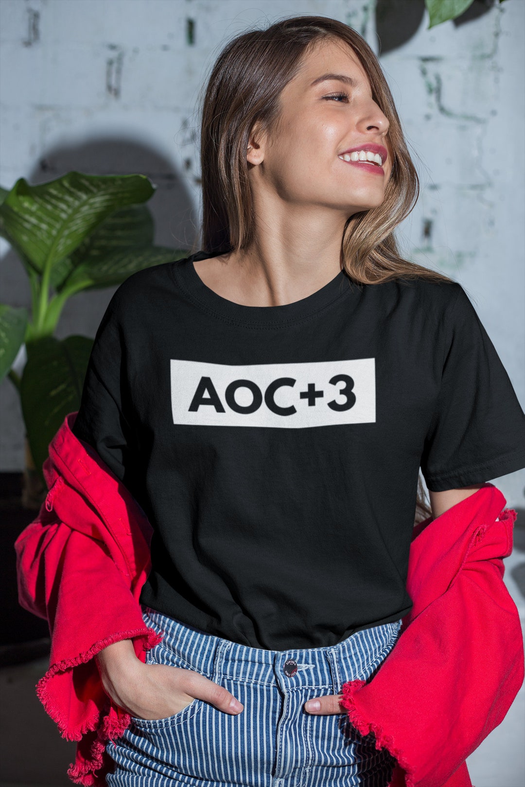 AOC + 3 Shirt, Unisex Tee, AOC Plus Three TShirt, Women’s Empowerments ...