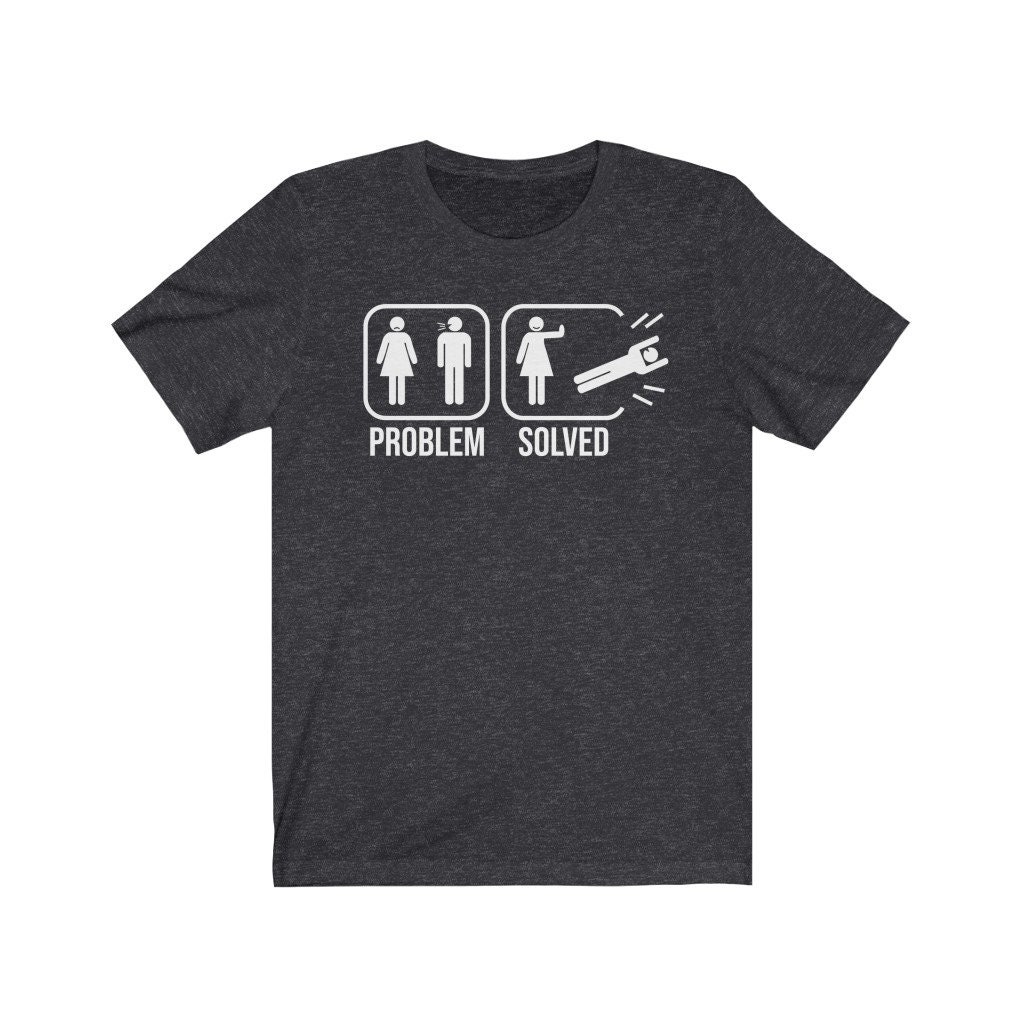 Problem Solved Shirt, Funny Divorce Tshirt, Newly Divorced T-shirt ...