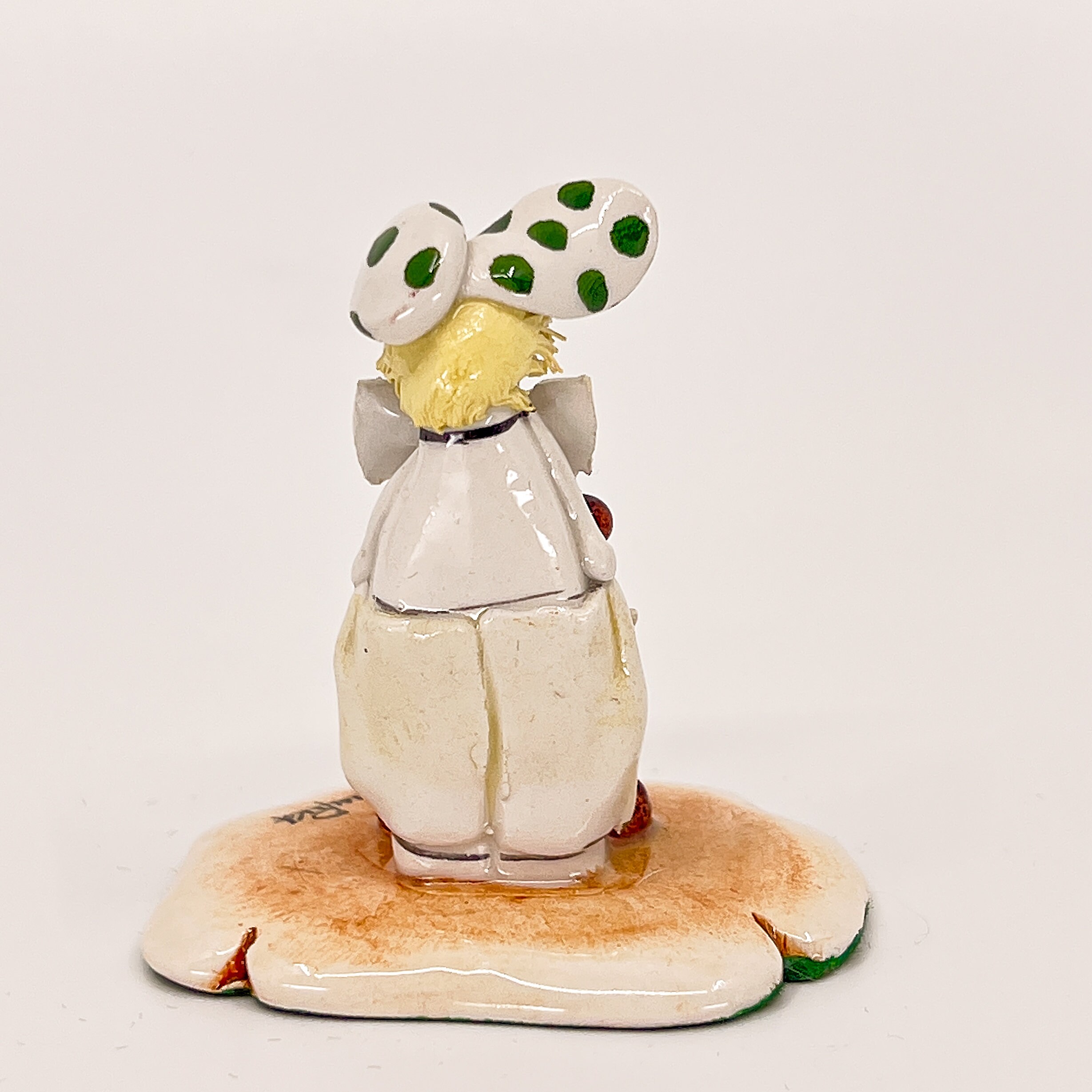 Early ZAMPIVA Spaghetti Hair Clown Figurine With Green Polka - Etsy