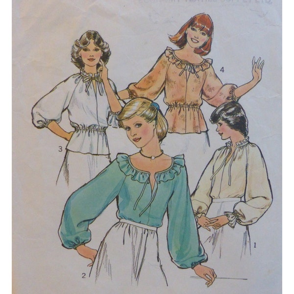 Raglan Sleeve Blouse - Etsy