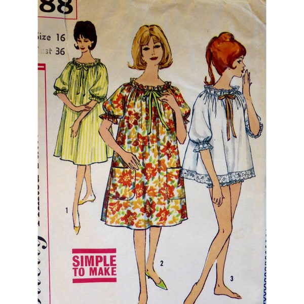 1960s Muumuu Pattern - Etsy