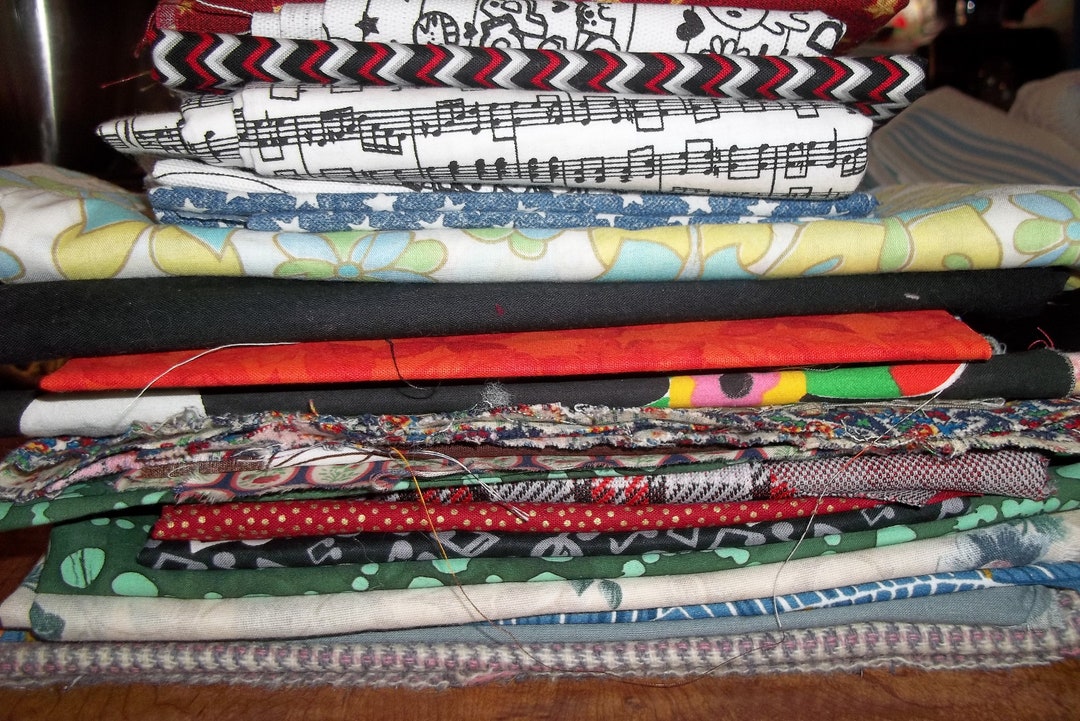 Vintage Cotton Fabric Bundle: 1-3 Lbs, Random Mix (1930s-70s) - Etsy