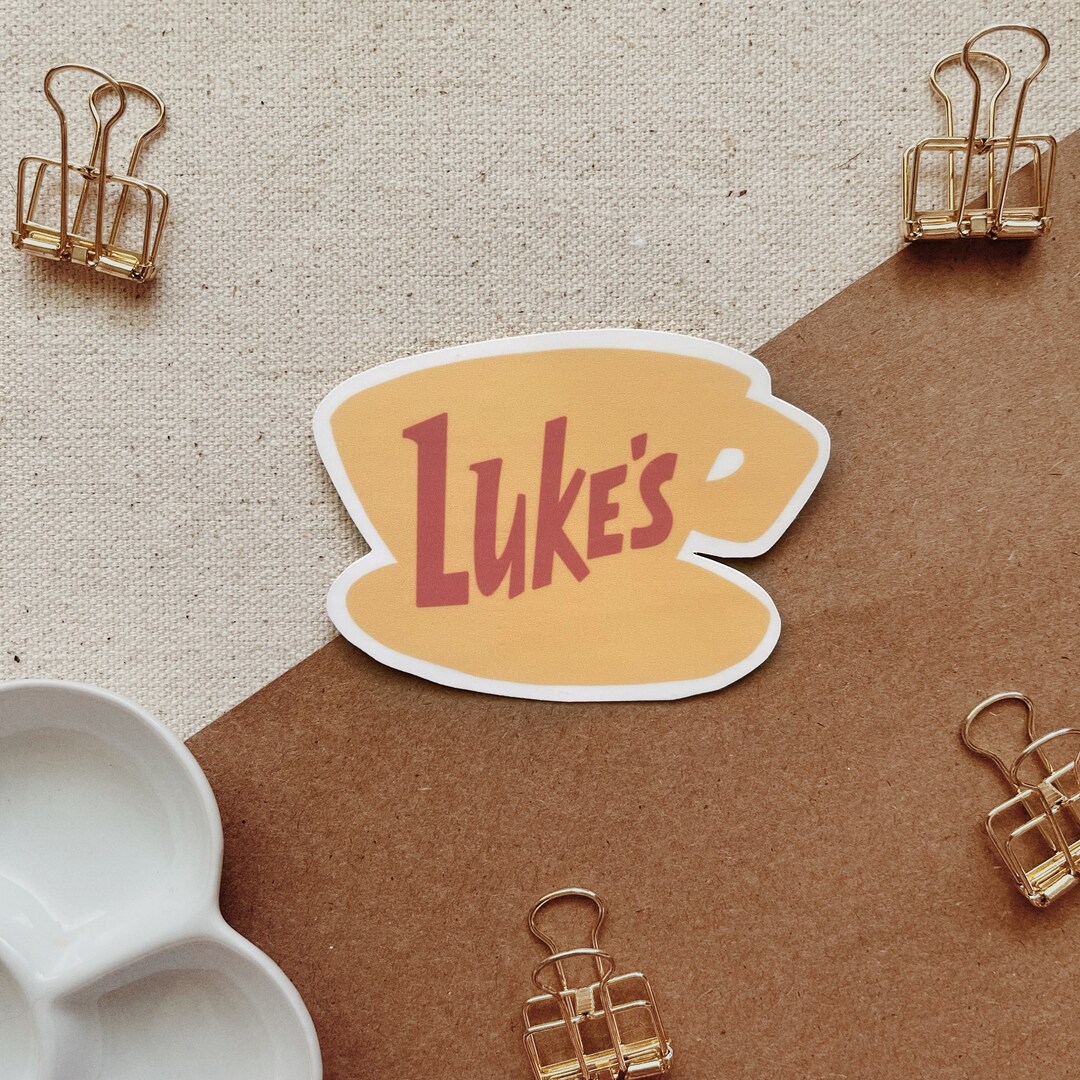Luke’s Diner Sticker | Waterproof Sticker - Etsy