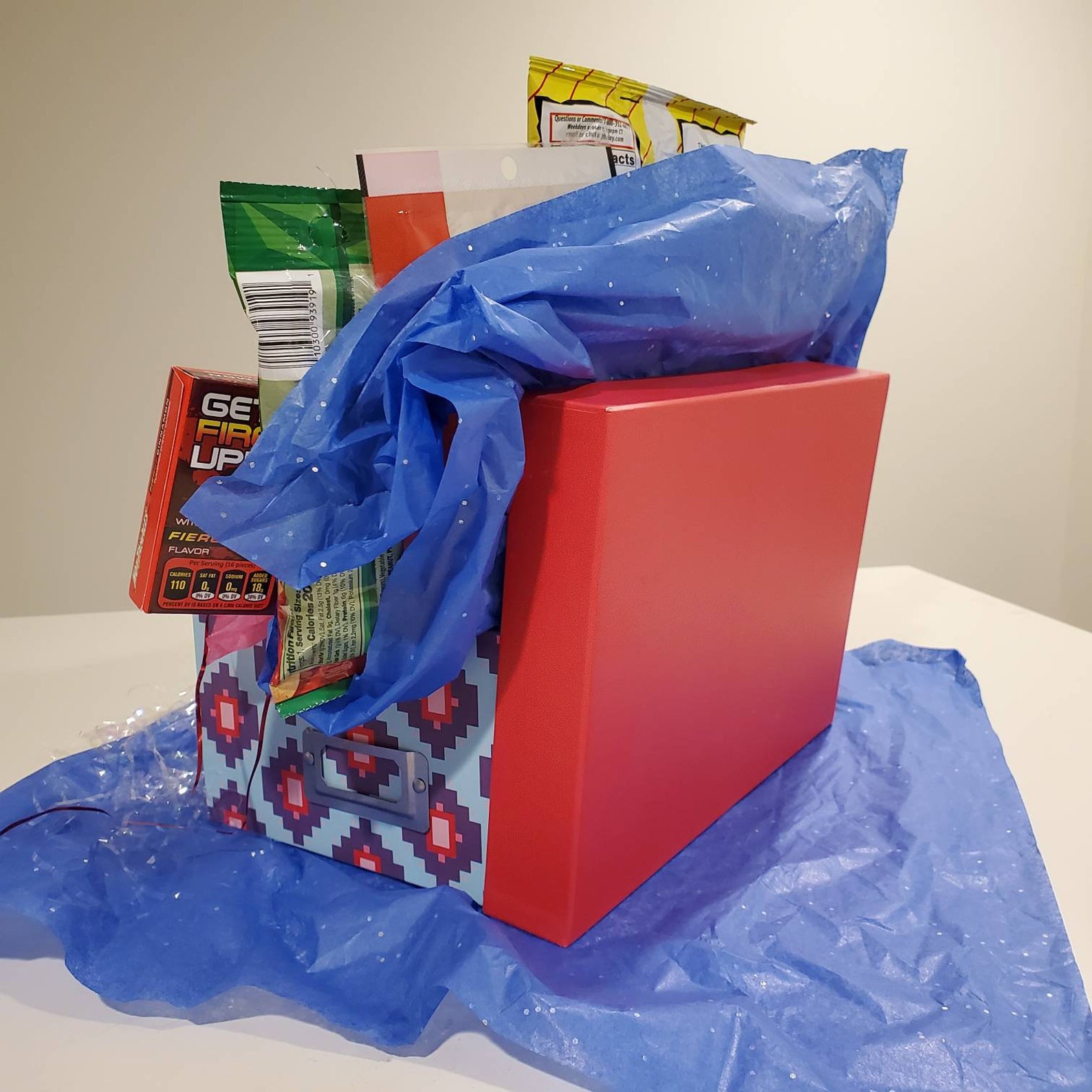 Hot and Spicy Snack Box Flaming Hot Snack Box Hot Snacks | Etsy