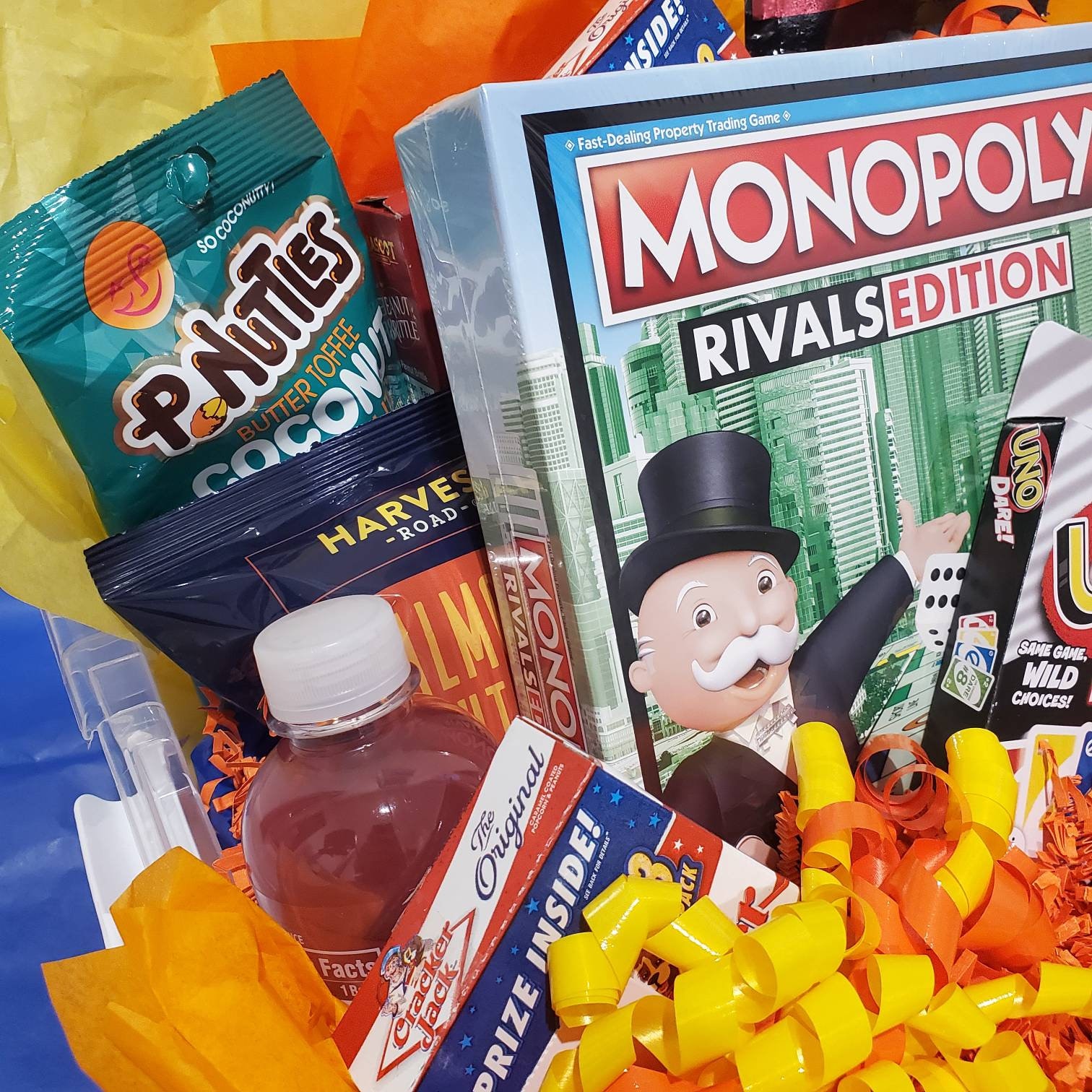 Game Night Basket | Family Time Basket | Family Activity Gift Set ...