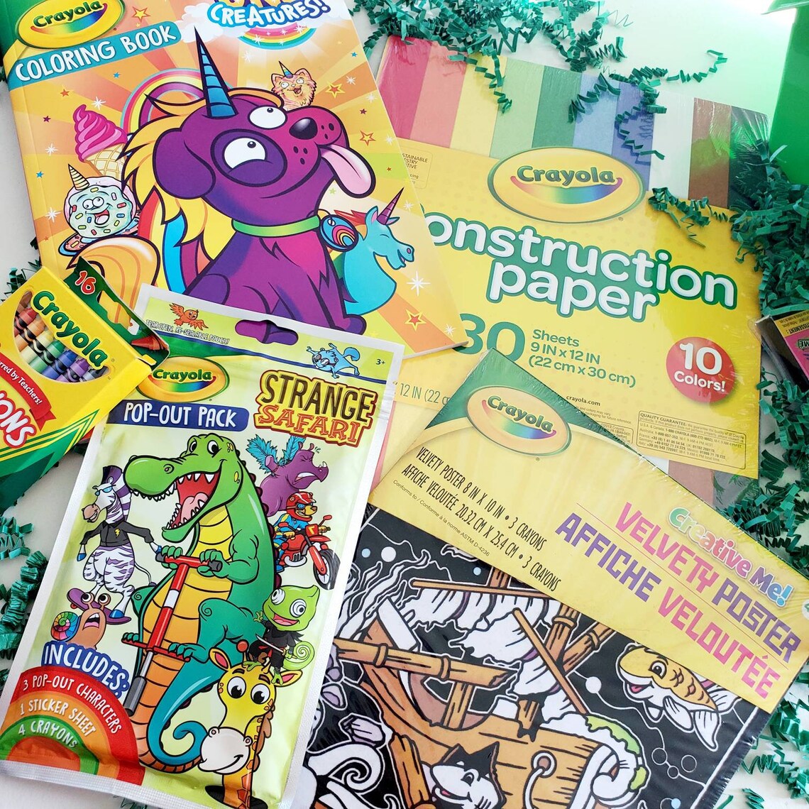 Kids Gift Basket Crayola Themed Activity Box Kids Art Box Arts and ...