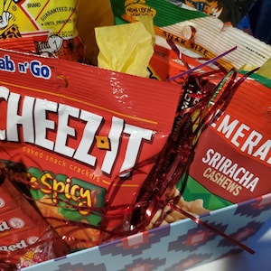 Hot and Spicy Snack Box | Flaming Hot Snack Box | Hot Snacks | Hot ...