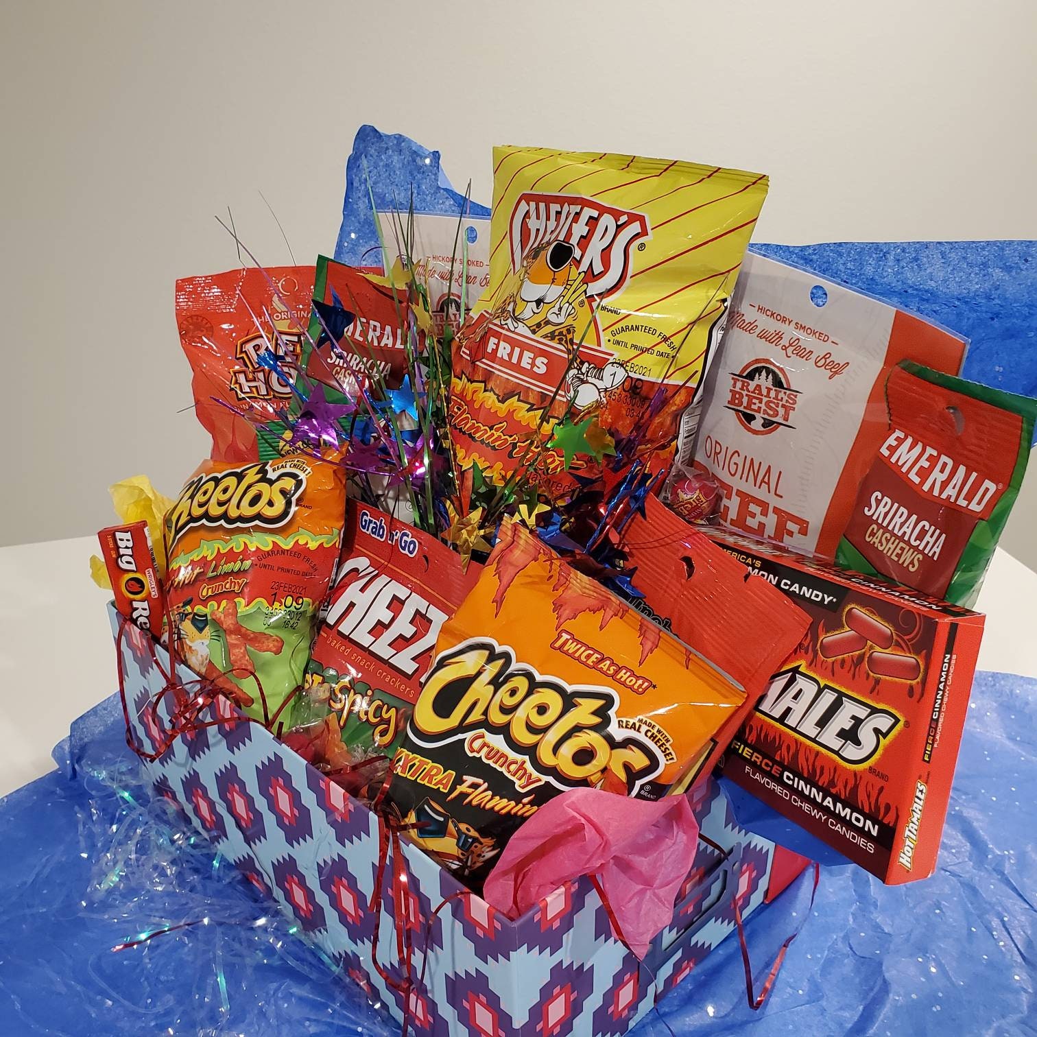 Hot and Spicy Snack Box | Flaming Hot Snack Box | Hot Snacks | Hot ...