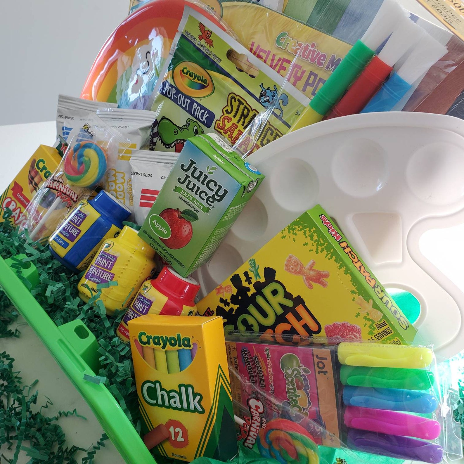 Kids Gift Basket | Crayola Themed Activity Box | Kids Art Box | Arts ...