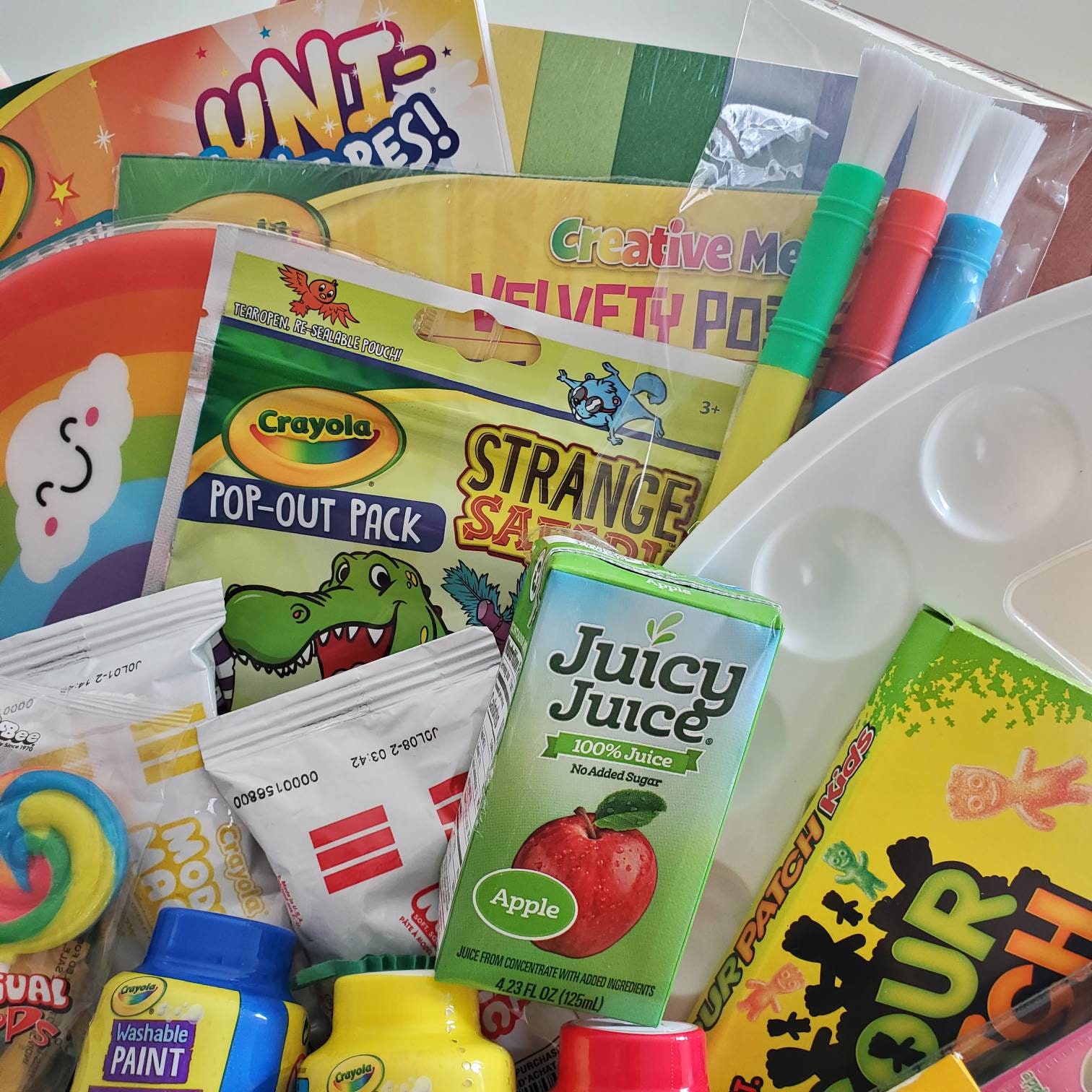Kids Gift Basket | Crayola Themed Activity Box | Kids Art Box | Arts ...
