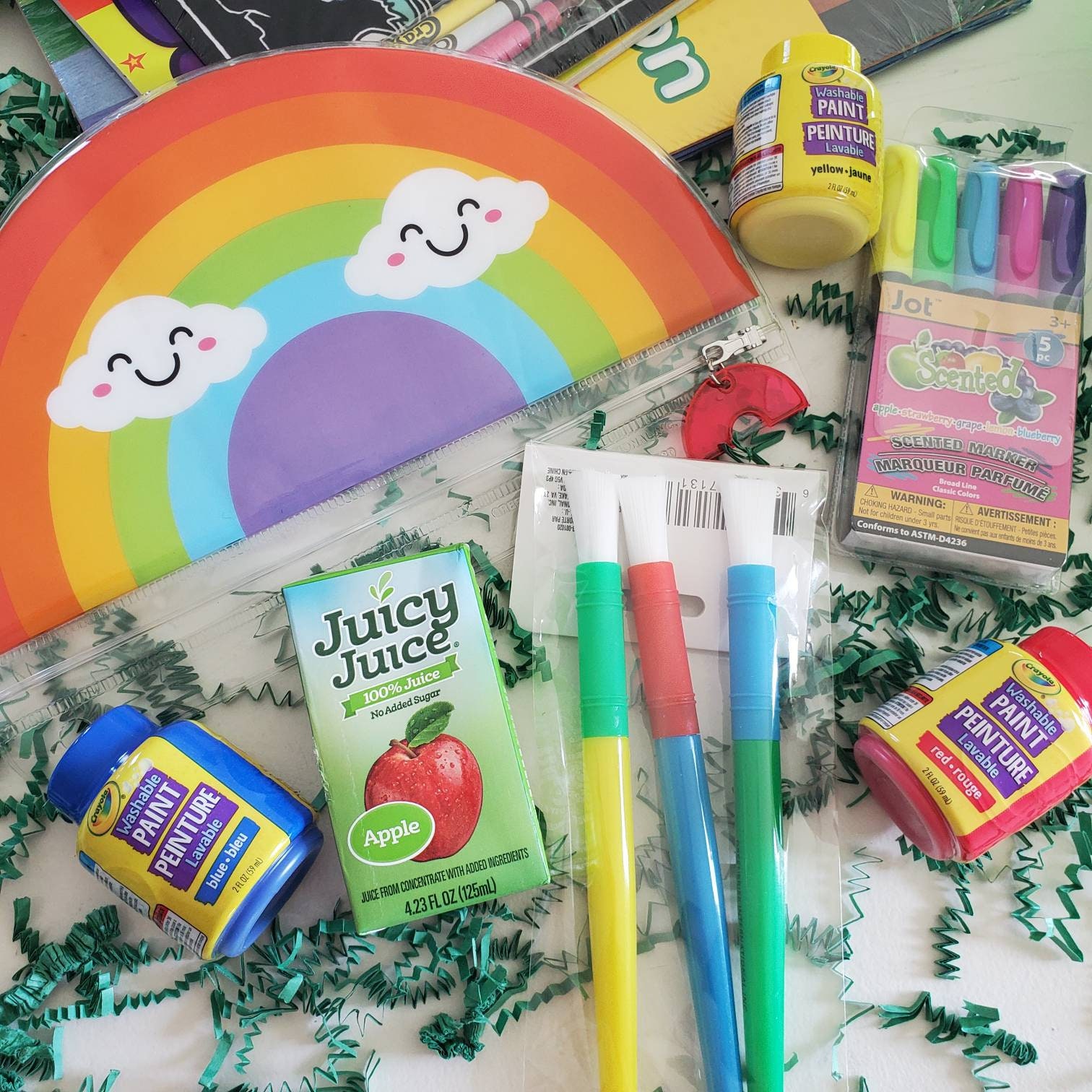 Kids Gift Basket Crayola Themed Activity Box Kids Art Box Arts and ...