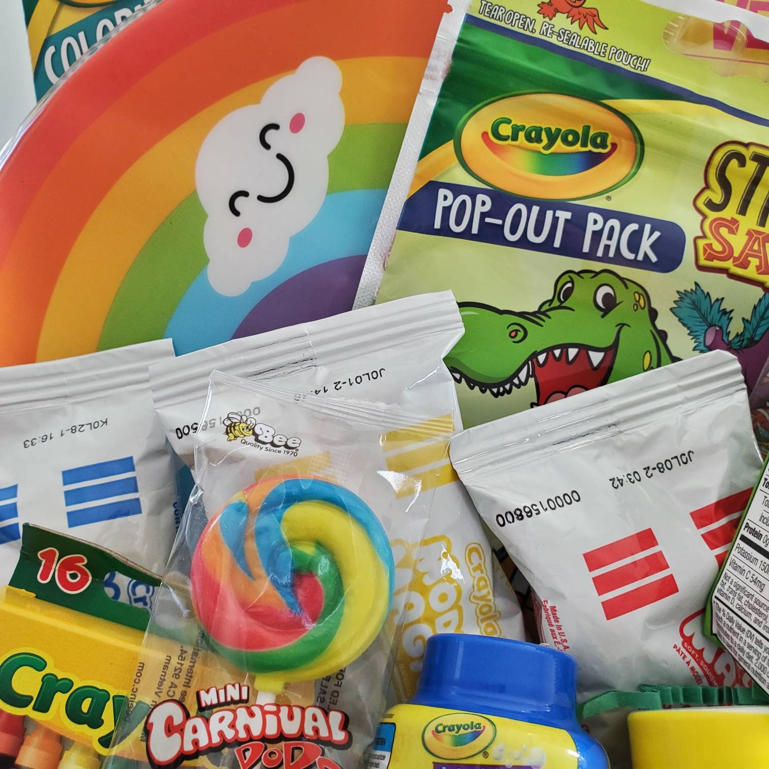 Kids Gift Basket | Crayola Themed Activity Box | Kids Art Box | Arts ...