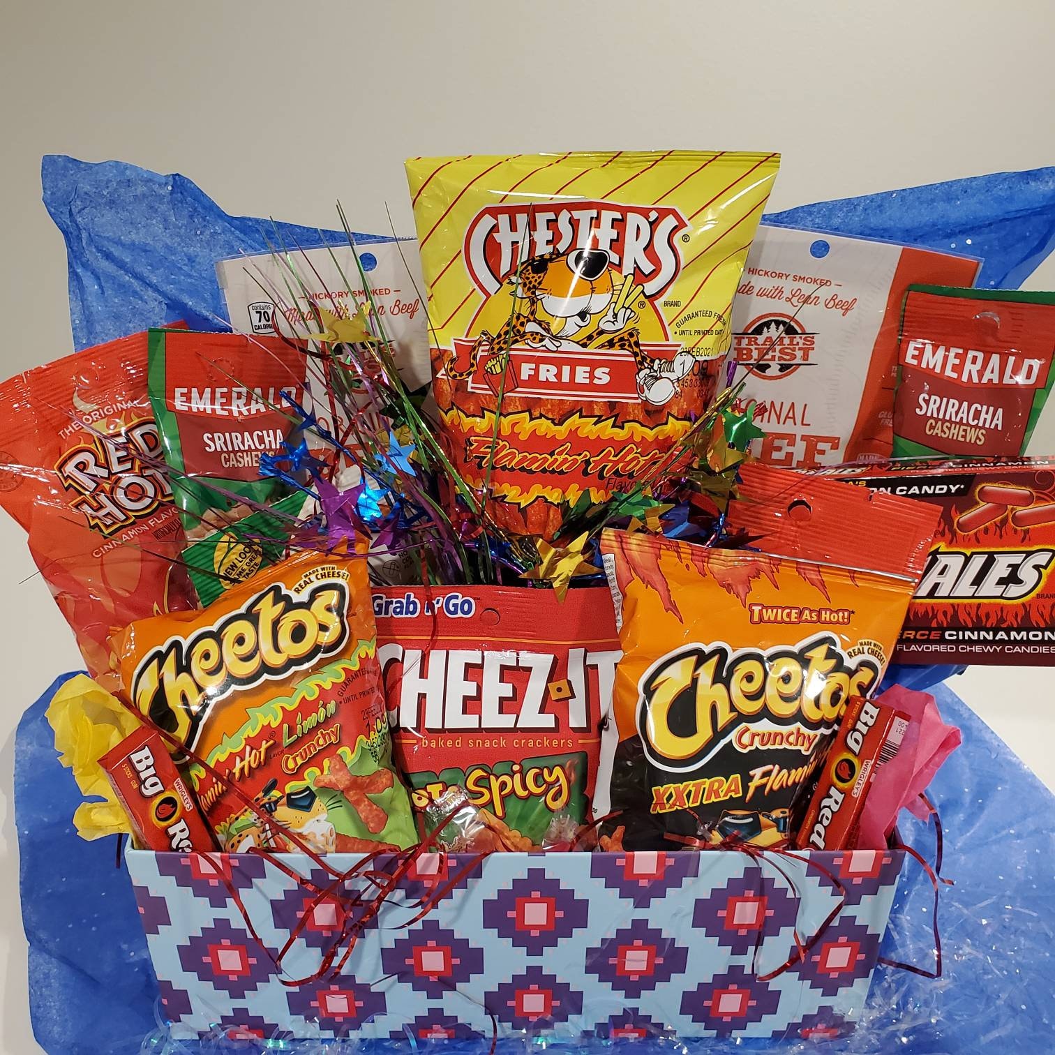 Hot and Spicy Snack Box | Flaming Hot Snack Box | Hot Snacks | Hot ...