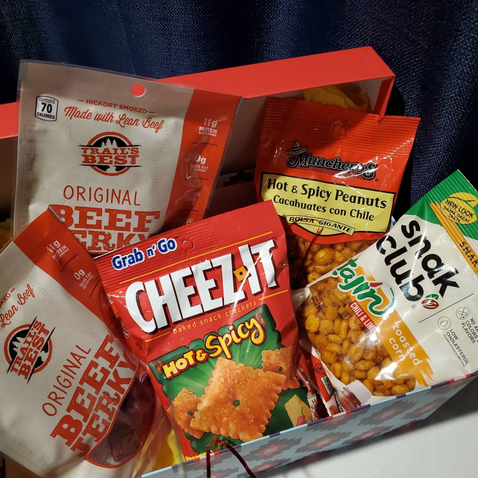 Hot and Spicy Snack Box | Flaming Hot Snack Box | Hot Snacks | Hot ...