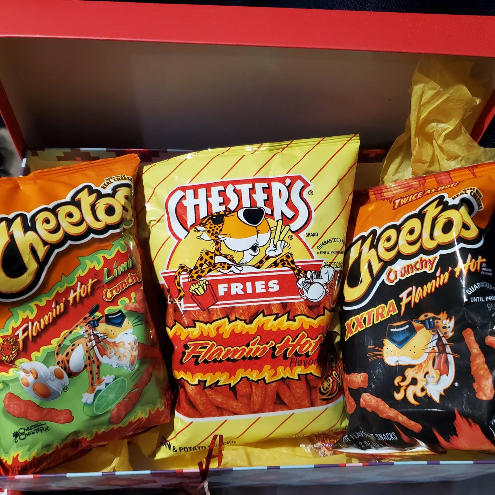 Hot and Spicy Snack Box | Flaming Hot Snack Box | Hot Snacks | Hot ...