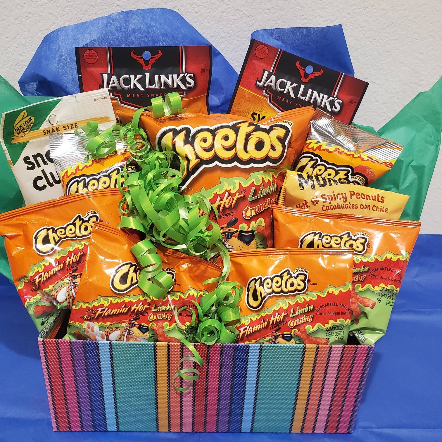 Hot and Spicy Snack Box Flaming Hot Snack Box Hot Snacks Hot Candy ...