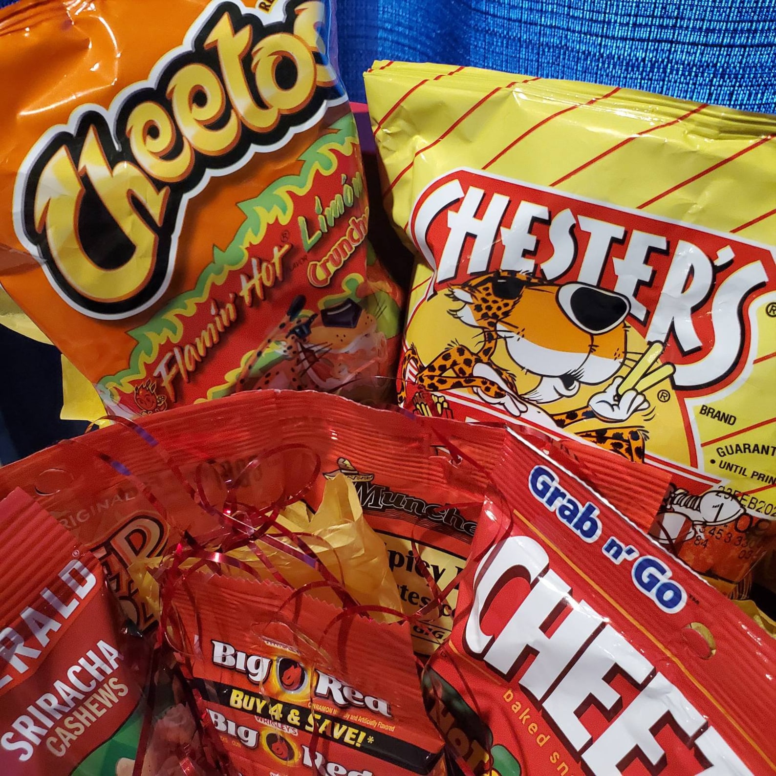 Hot and Spicy Snack Box Flaming Hot Snack Box Hot Snacks | Etsy