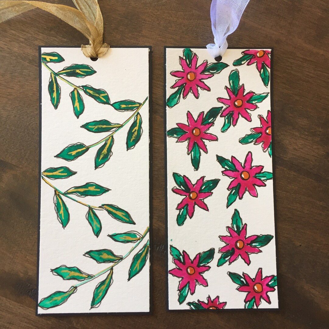 Bookmark, Signet, Watercolor - Etsy