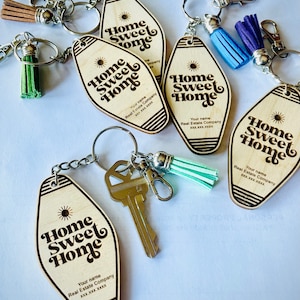 Custom Realtor Keychain, Realtor Closing Gift for Clients, New Home ...