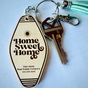 Custom Realtor Keychain, Realtor Closing Gift for Clients, New Home ...