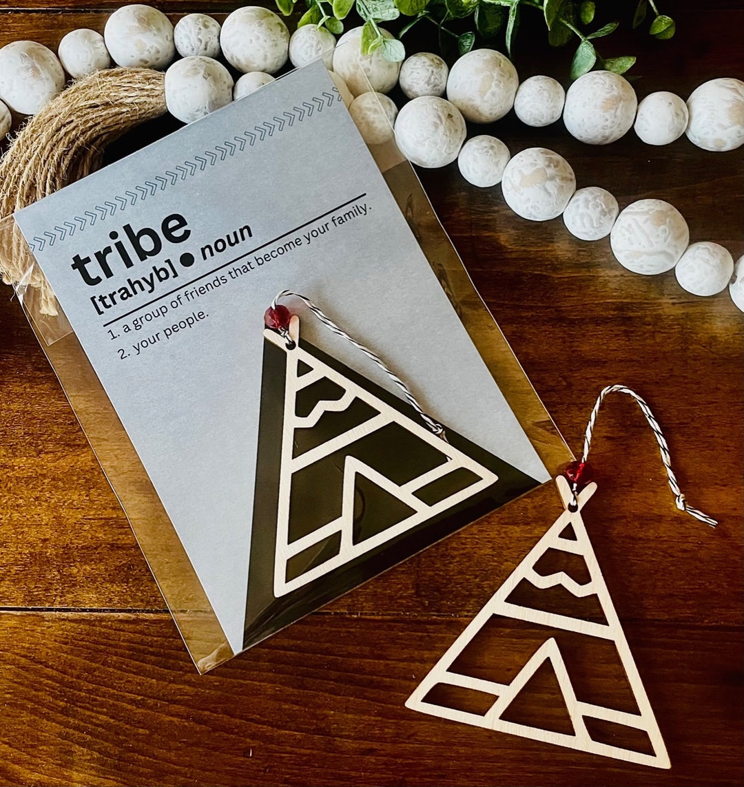 My Tribe Ornament Gift, Friendship Ornament, Best Friends Ornament Gift ...