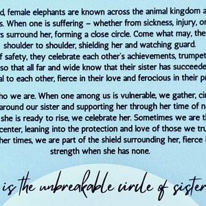 Elephant Sisterhood Ornament ,personalized Elephant Friendship Ornament ...