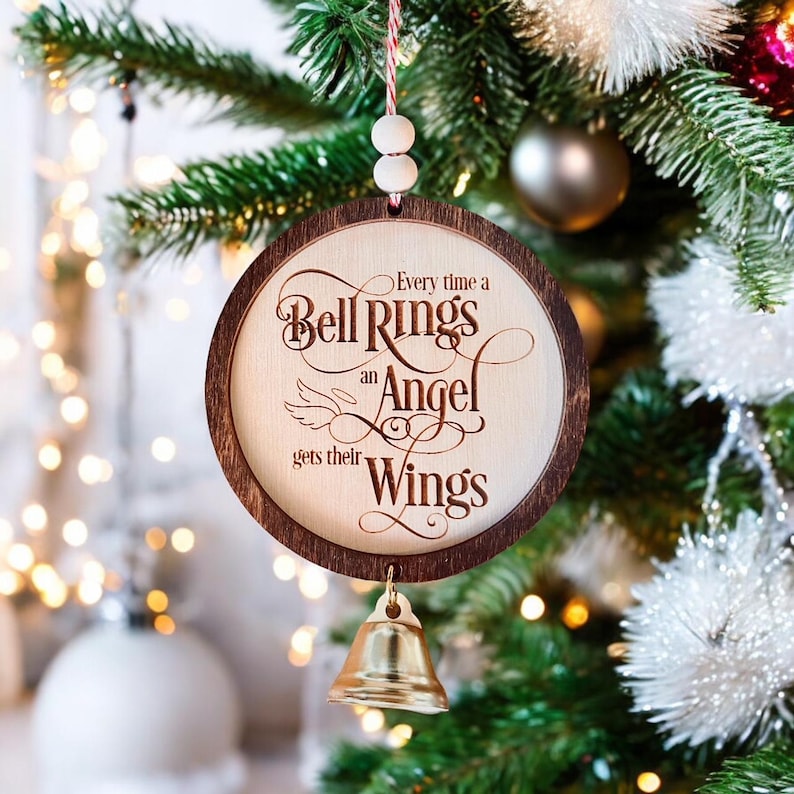 Every Time a Bell Rings and Angel Gets Their Wings Ornament, Its a ...