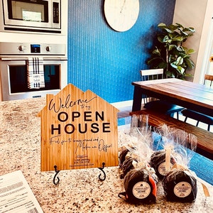 Realtor Open House Sign With Stand, Real Estate Marketing, Realtor Open ...