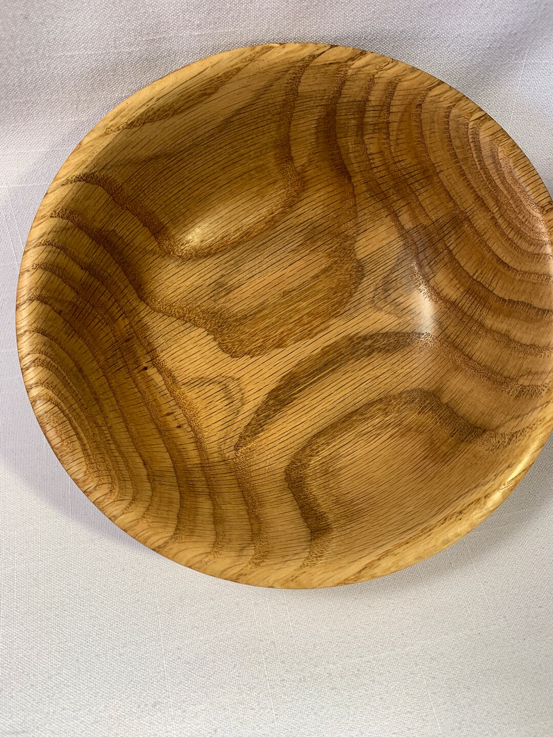7 Inch Oak Bowl, This is a Solid Pin Oak Candy Dish With Interesting ...
