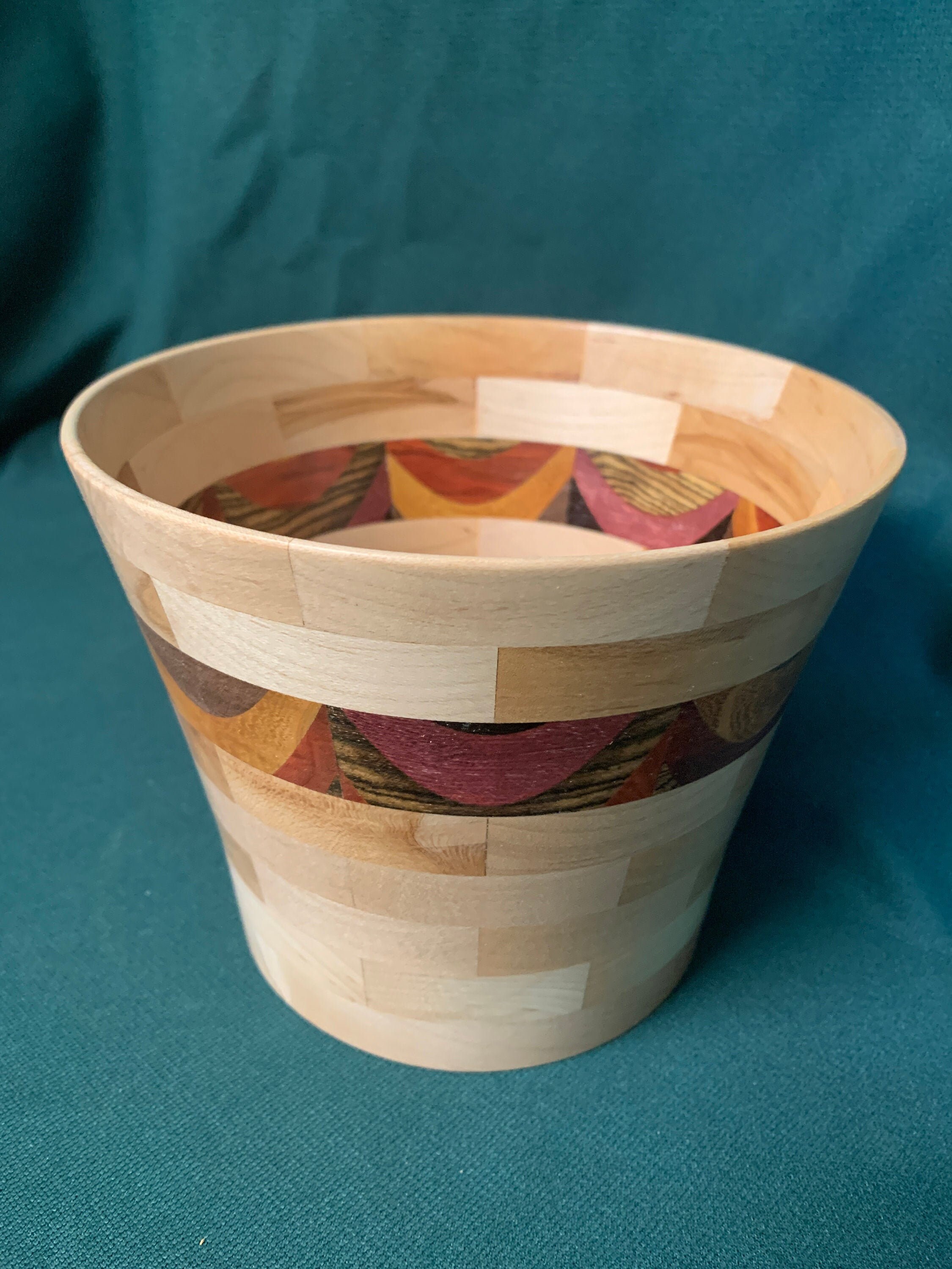 Maple Segmented Bowl - Etsy