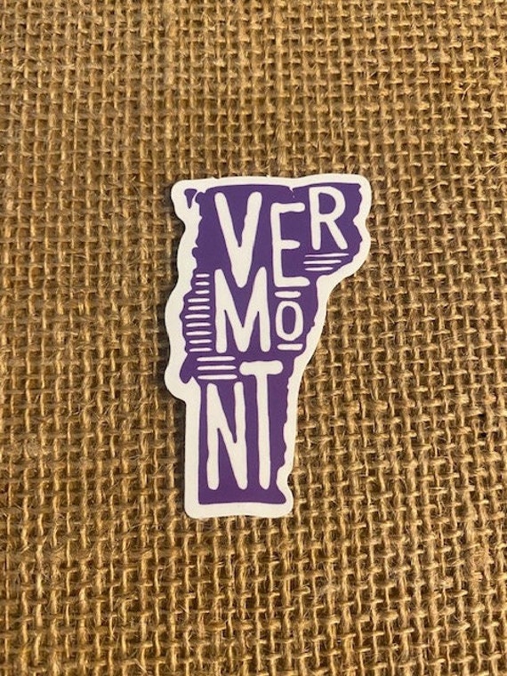 Paper & Party Supplies Bumper Stickers Vermont sticker vinyl waterproof ...