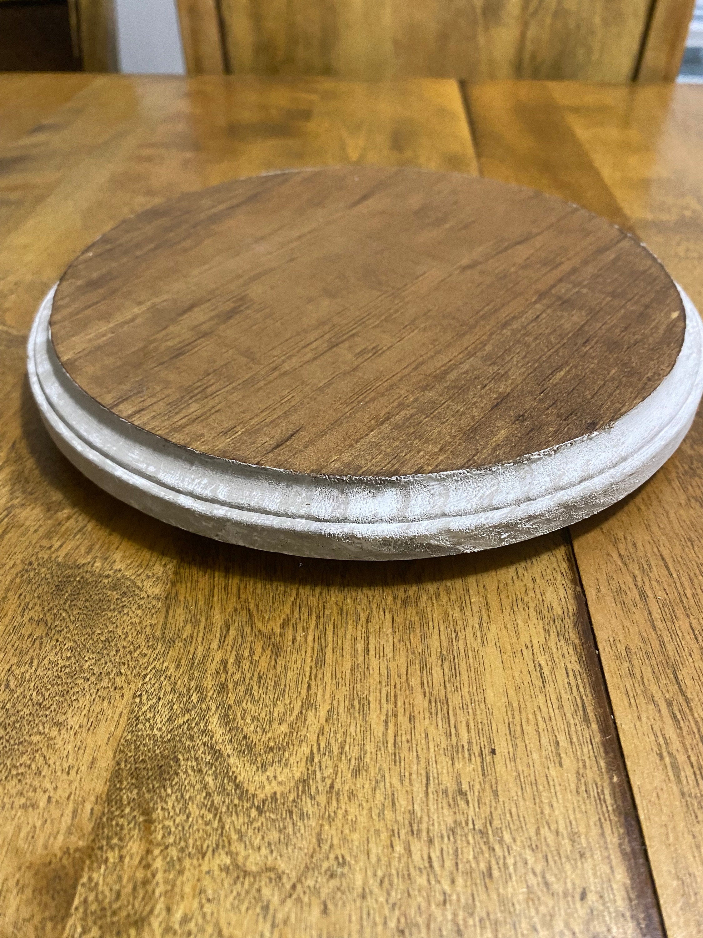 Wooden Round Riser, Display Stand, Table Decor, Kitchen Decor, Counter ...