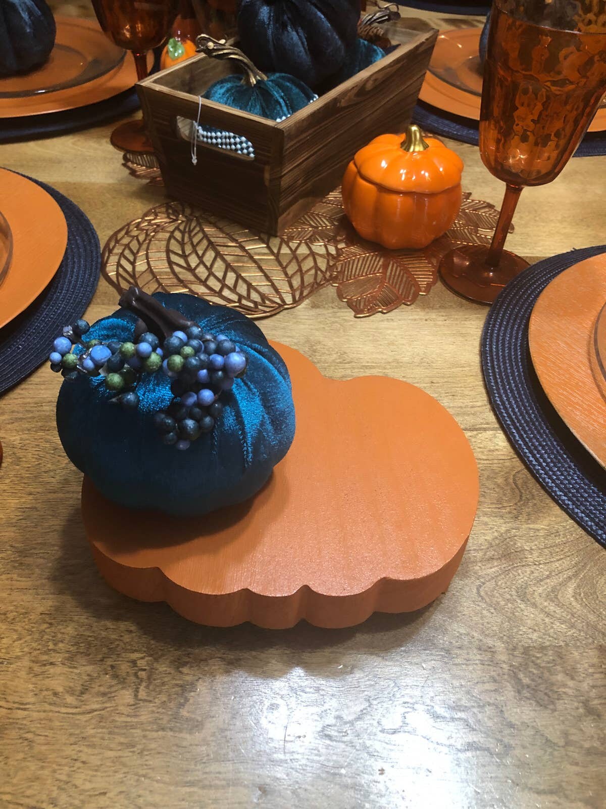 Wood Pumpkin Riser, Display Stand, Fall Decor, Table Top, Kitchen Decor ...