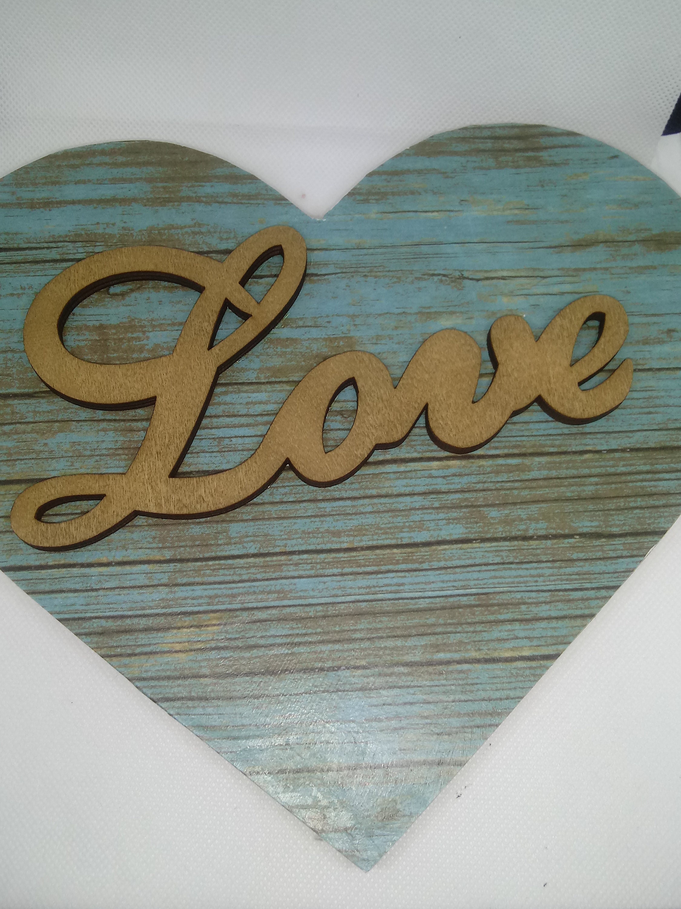 Wooden Heart Sign|rustic Heart Decor|wall Hangings|wall Art - Etsy