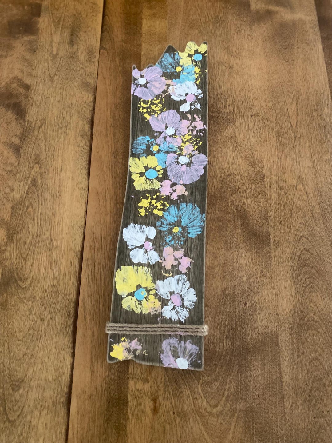 Spring Floral Wall Hanging, Floral Decor, Home Decor, Wall Decor, Home ...