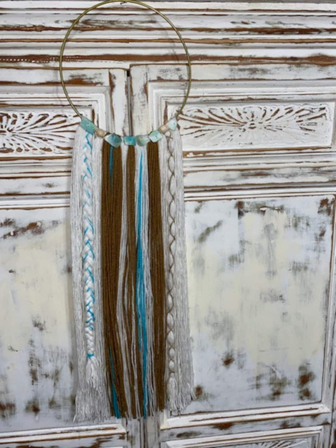 Beach Macrame Wall Hanging|macrame Wall Decor|nautical Macrame|coastal ...