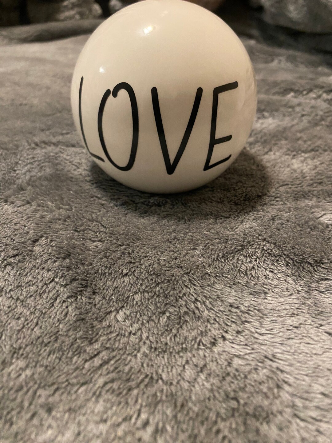 Ceramic Love Ball, Tier Tray Decor, Home Decor, Table Decor, Home and ...