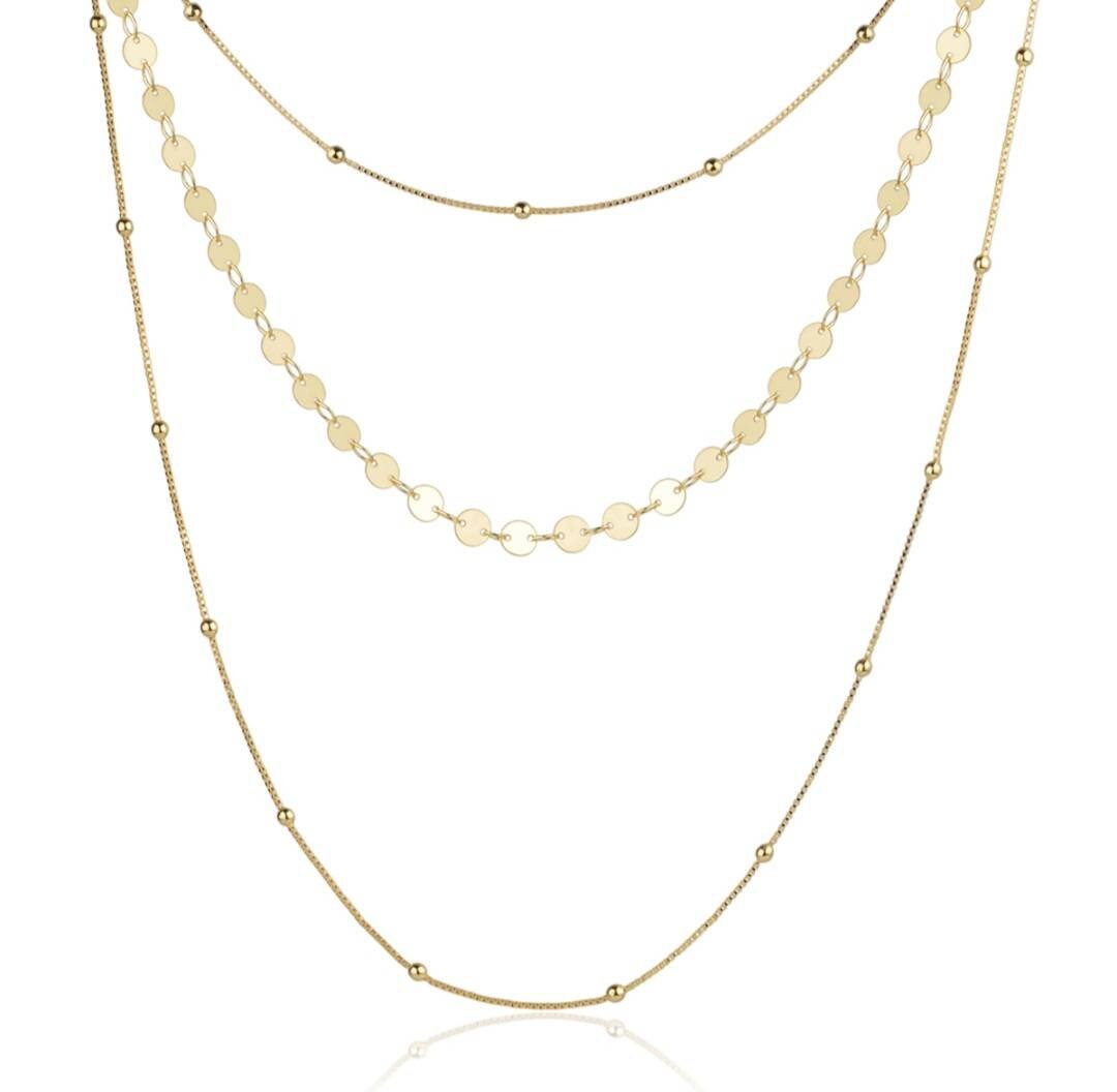 Triple Fine Necklace - Etsy