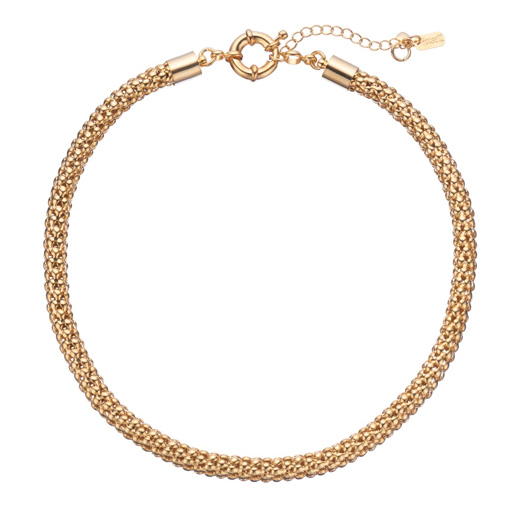 PYTHON NECKLACE GOLD - Etsy