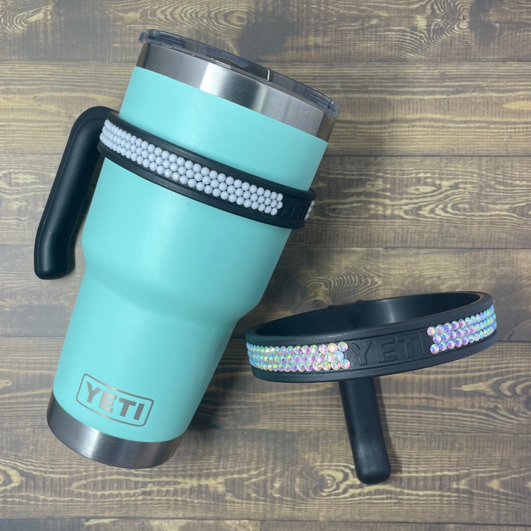Custom Bling Yeti Handle / 30 Oz or 20 Oz Bling Cup Handle / Lowball ...