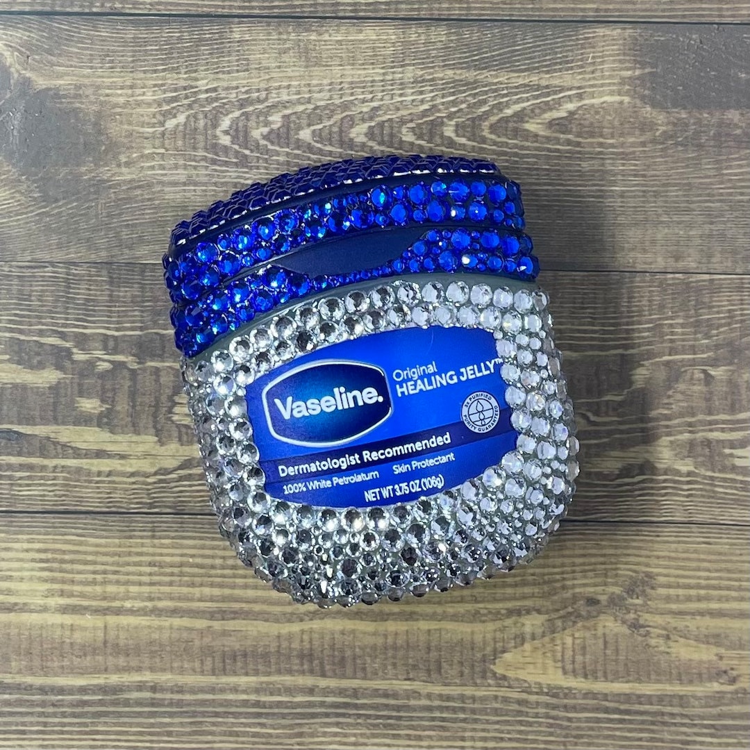 3.75 Oz Bling Original Vaseline Bedazzled Rhinestone Petroleum Jelly ...