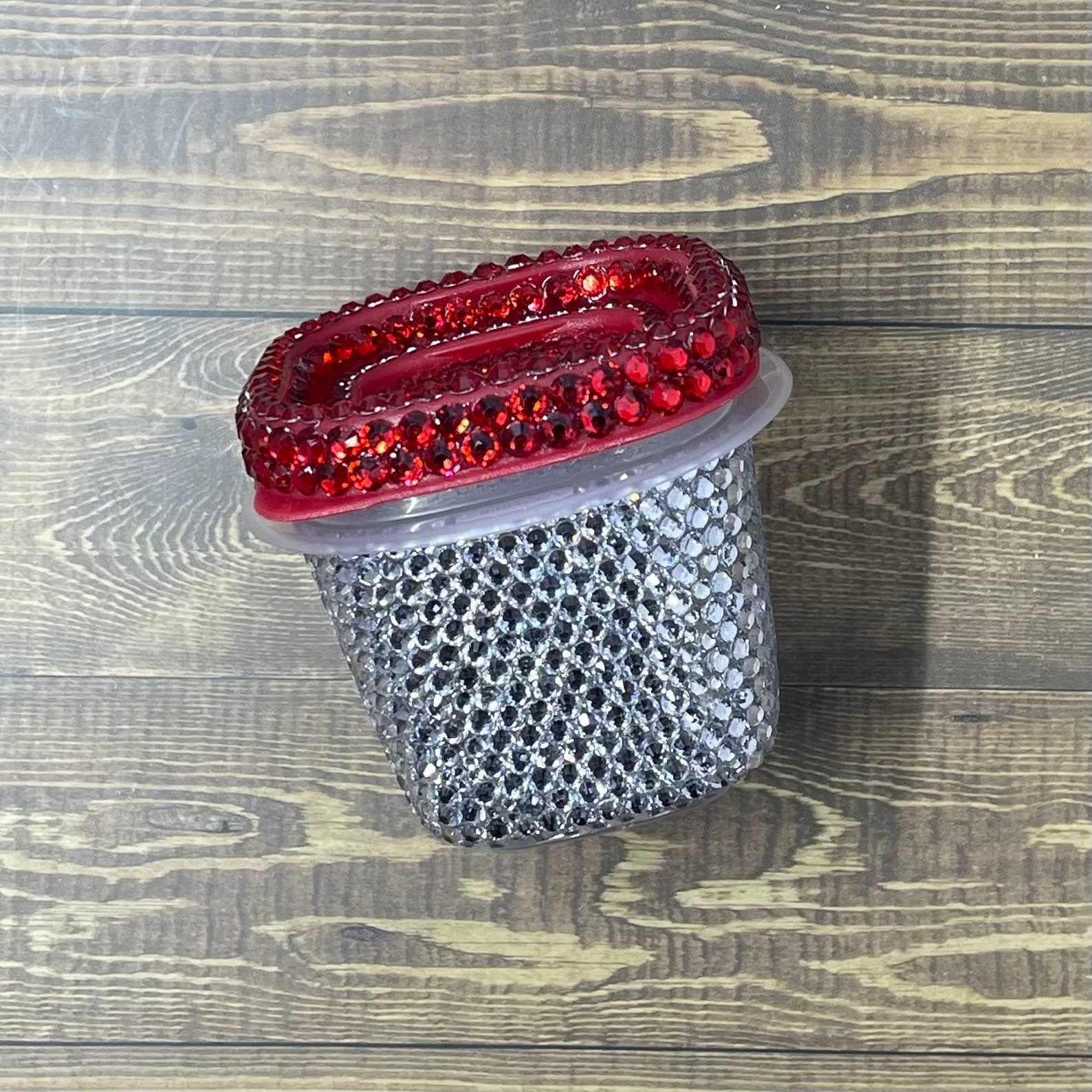 Rhinestone Rubbermaid Container Bling Square Food Storage - Etsy