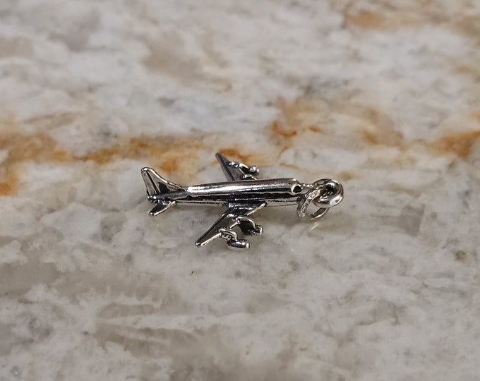 Beau Sterling Silver Passenger Airplane Charm/gift for Graduate/gift ...