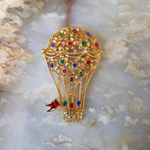 Balloon Brooch - Etsy