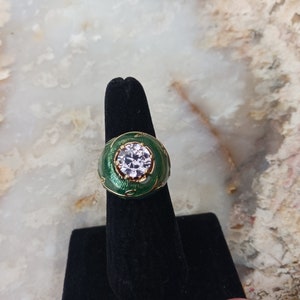 Princess Amanda Borghese Gorgeous Statement Dome Large Stone Ring ...