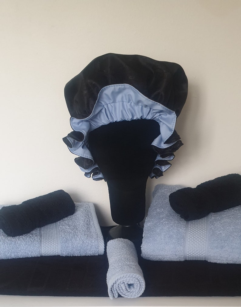 Shilky Bath & Shower Bonnet-premium Double Layered - Etsy