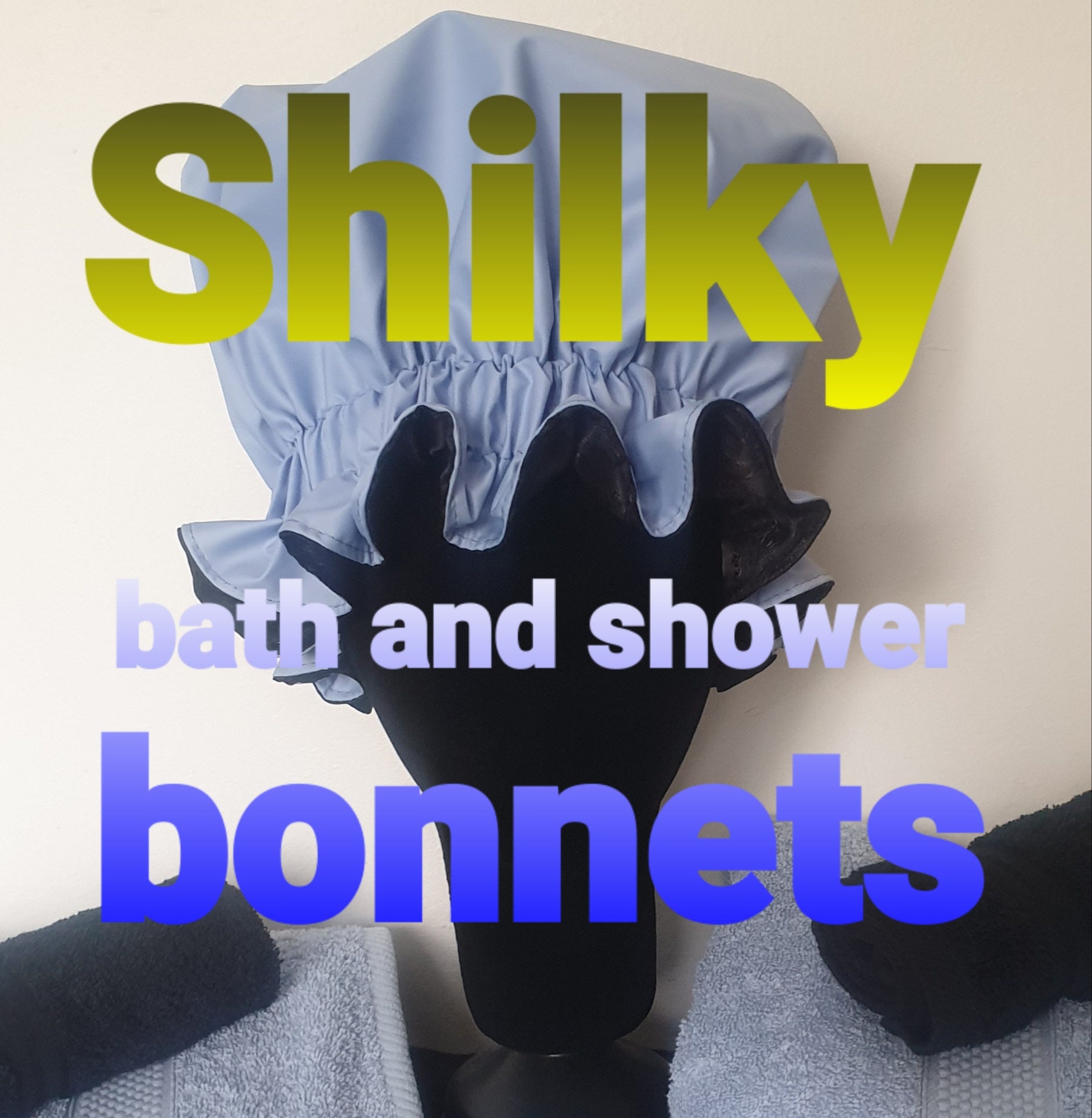 Shilky Bath & Shower Bonnet-premium Double Layered - Etsy