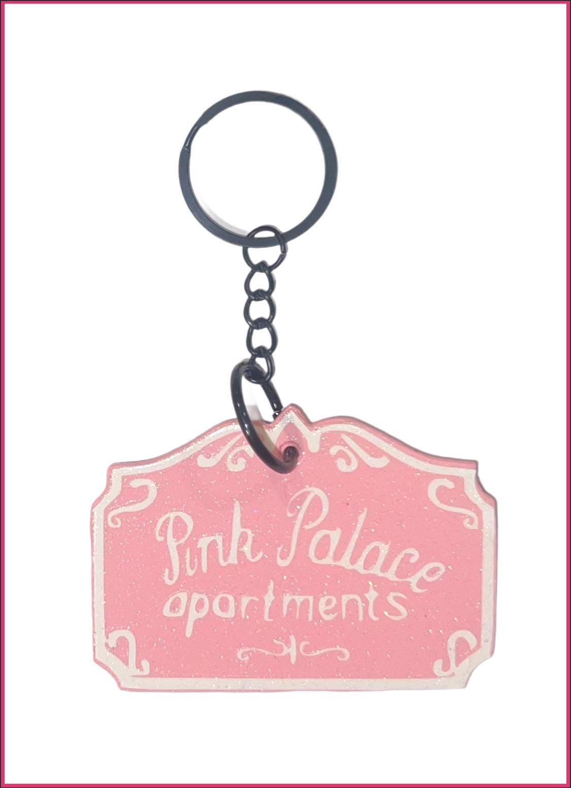 Coraline Inspired Keychain! Adorable Pink Palace Inspired Handmade Pink ...